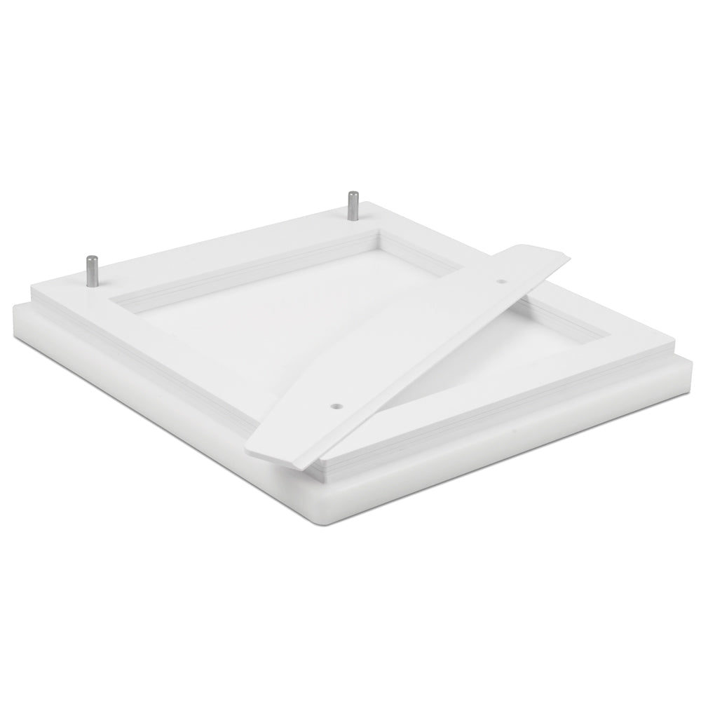 Mini Ganache Leveling Frame Set - 9.5" Square | Professional Pastry ...