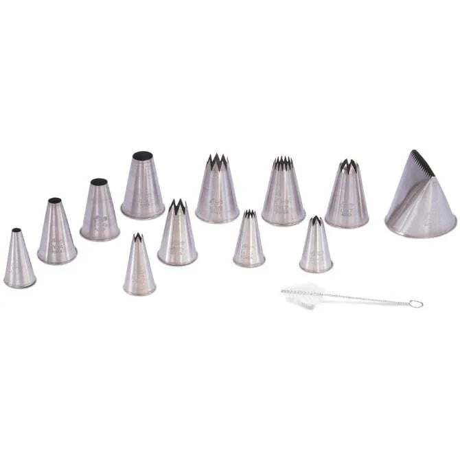 Pastry Tip Set - 12 piece | Professional Pastry Tools – JB Prince
