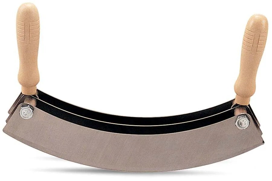 Mezzaluna Chopper-3 Blade -12 inch Stainless Steel – JB Prince