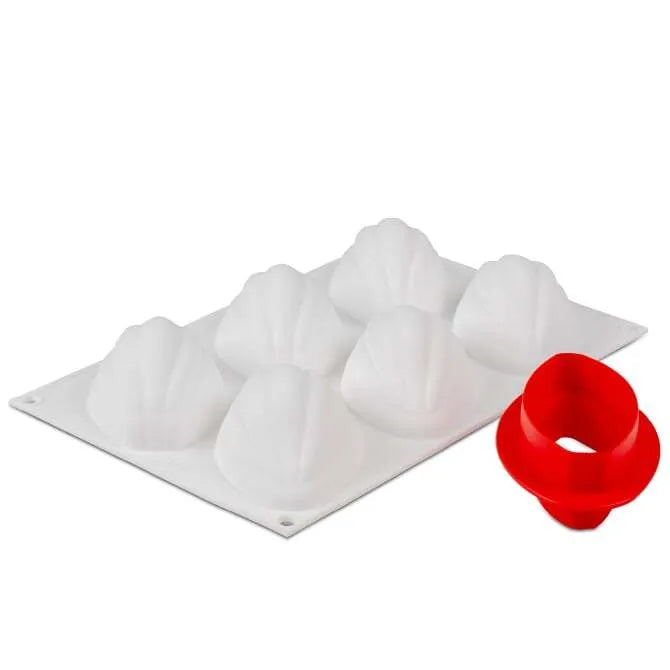 Cacao 120 Silicone Mold with Cutter - 6 Forms | Professional Molds – JB ...