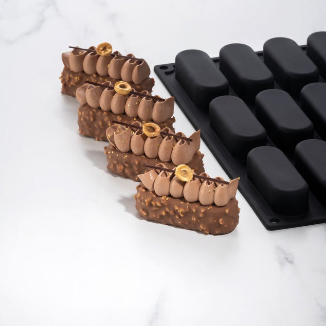 16 Form Pastel 40 Silicone Mold | Professional Molds – JB Prince