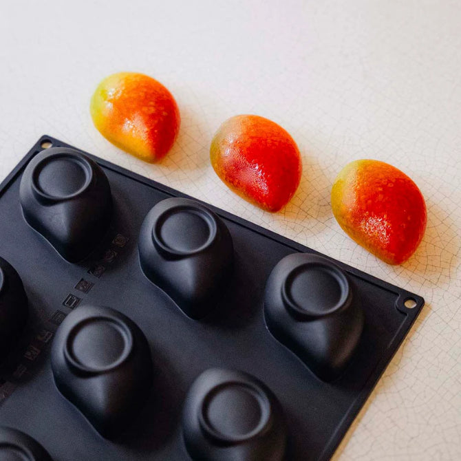 Cedric Grolet Mango Silicone Mold - 12 Forms | Professional Molds – JB ...