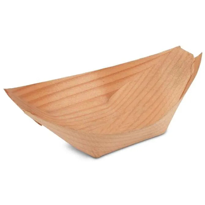 Poplar Wood Serving Boat - 3.75 inch – JB Prince