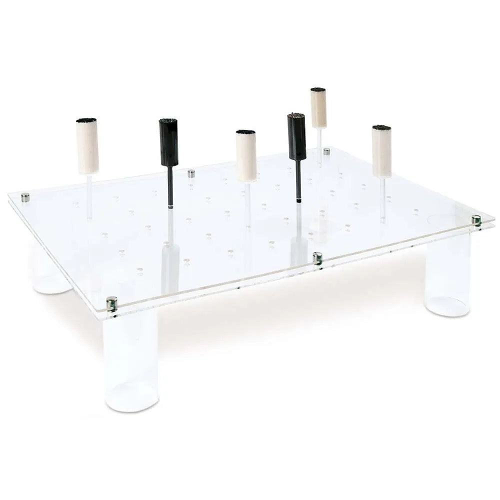 Comatec Clear Mini Push Up Stand 40 Holes | Table Service – JB Prince