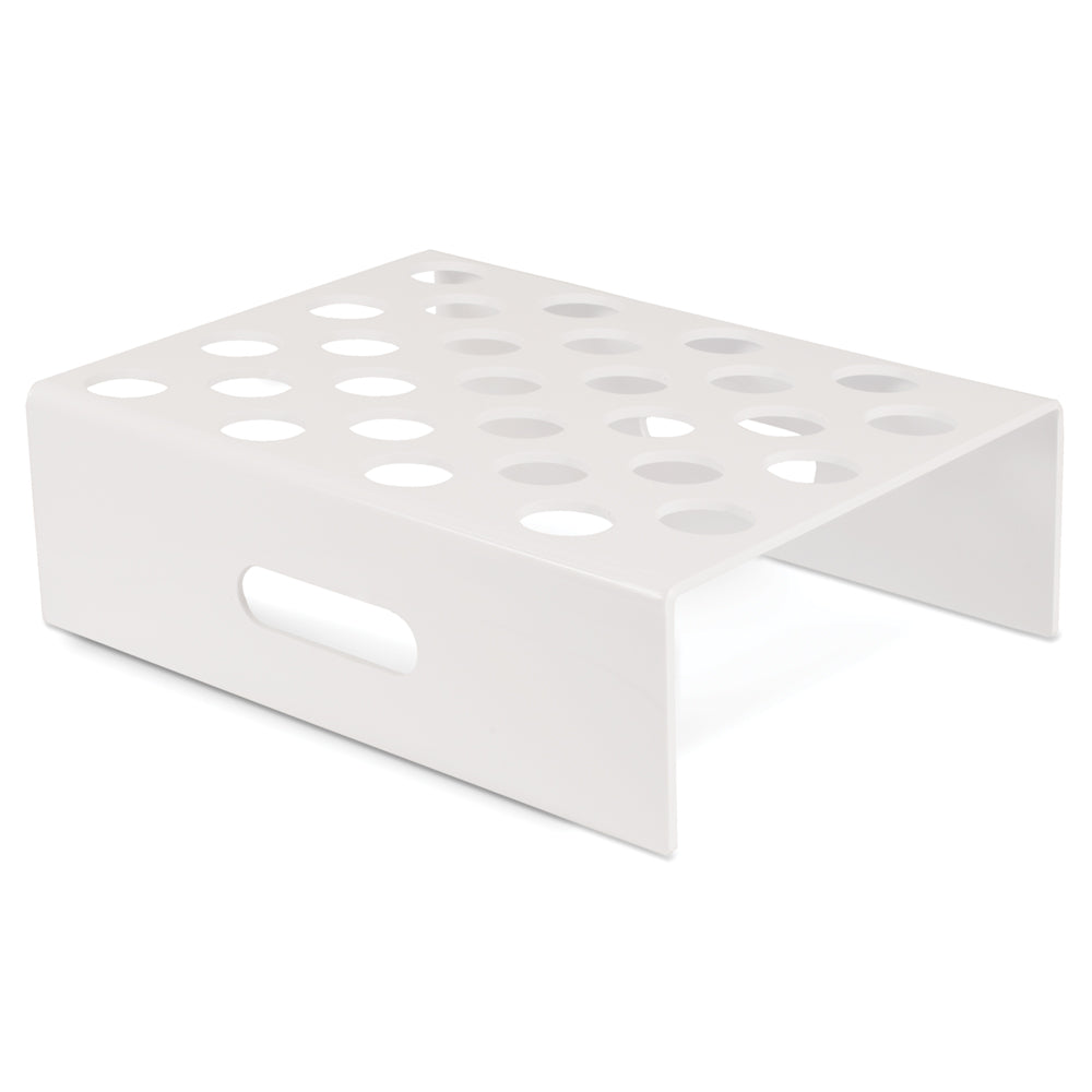 White Plastic Stand For R747 - 28 Holes | Table Service – JB Prince