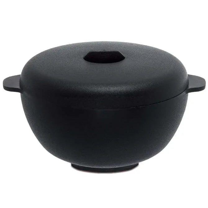 Comatec Round Cocotte with Lid Microwaveable 2.75 inch Diameter – JB Prince
