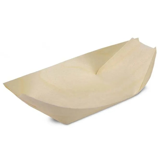 Poplar Wood Serving Boat - 6.5 x 3.25. x .75 inch – JB Prince