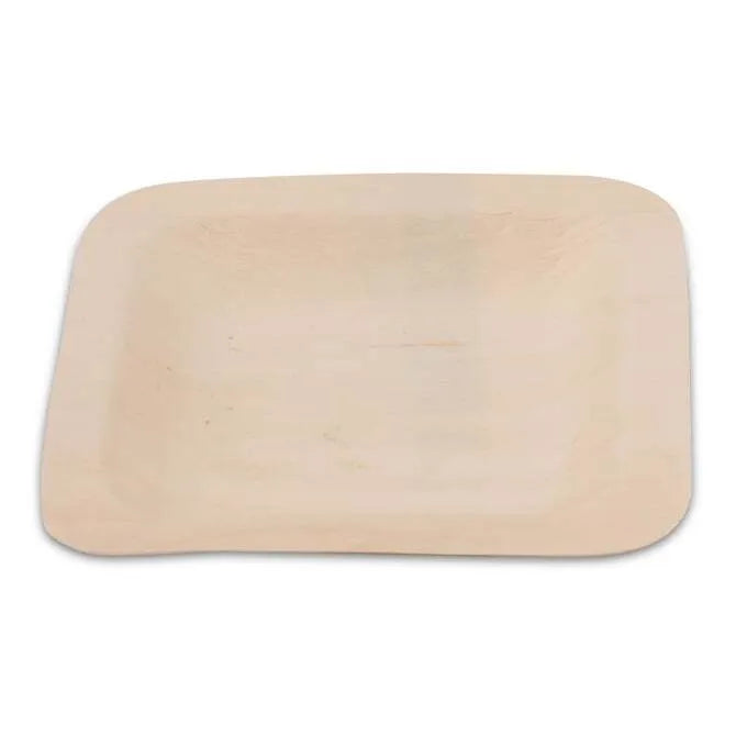 Square Poplar Wood Plate - 4.5 inch - 50 pack – JB Prince
