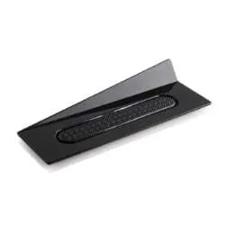 Plastic Single Serve Tray Rectangular Black | Professional Table ...