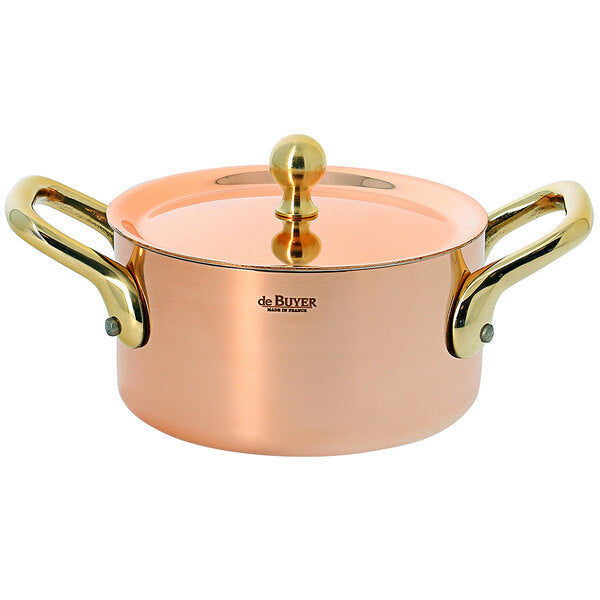 Inocuivre Stewpan with Brass Handle | Professional Cookware – JB Prince