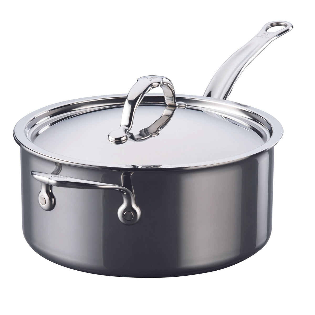 Hestan Nanobond Covered Saucepan W/ Handle | Professional Cookware – JB ...