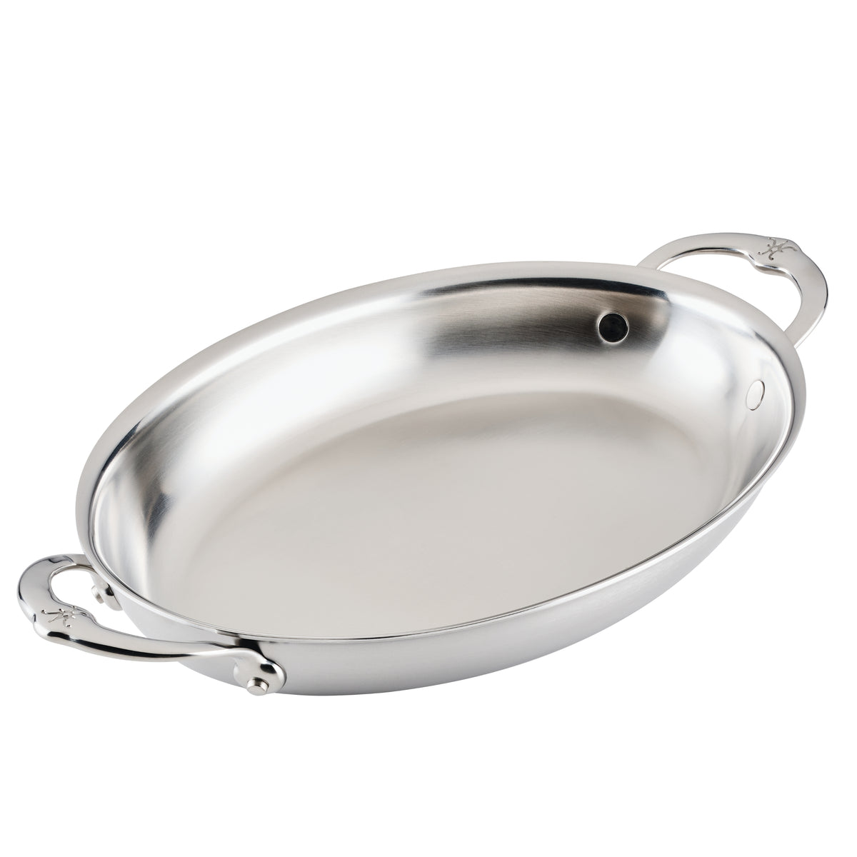 Provisions Oval Clad Stainless Steel Au Gratin | Professional Cookware ...