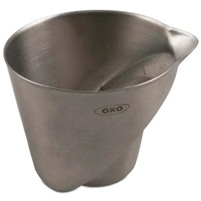 Oxo Angled Measuring Cup - Stainless Steel - 2 oz – JB Prince
