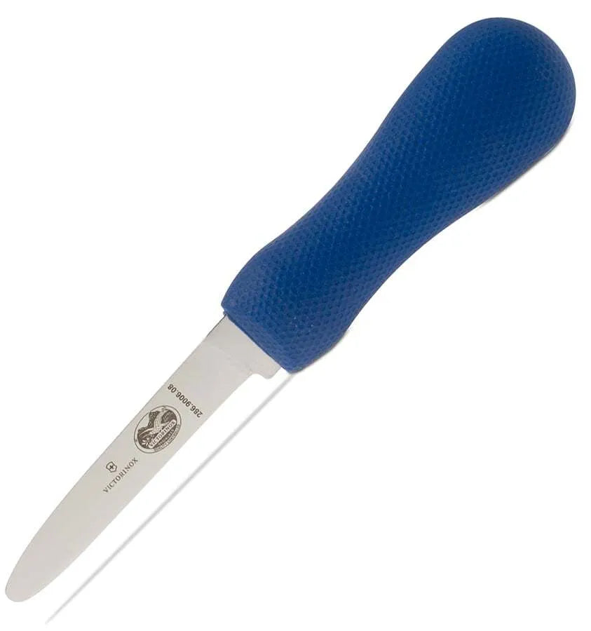 Clam Knife Narrow - 3 1/4 inch- Blue Handle – JB Prince